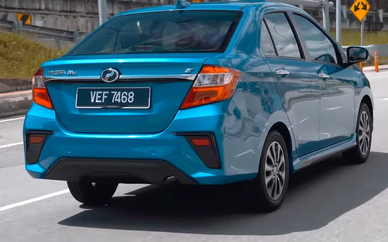 Perodua Bezza technical specifications and fuel economy